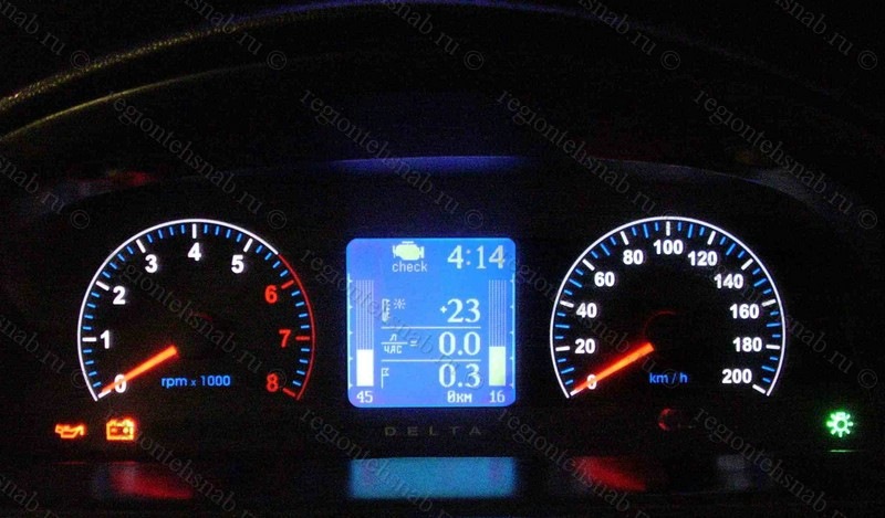 Электронная панель с бортовиком — DRIVE2