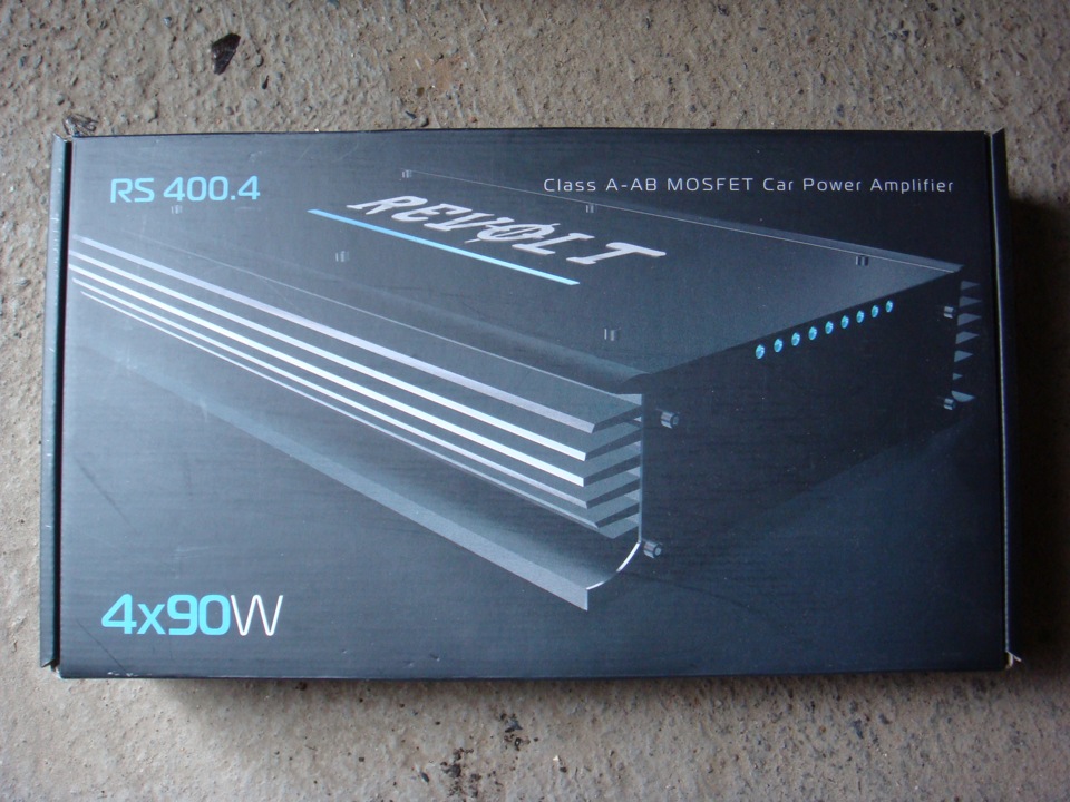 REVOLT by Audio Art RS 400.4 — Lada Приора седан, 1,6 л, 2010 года ...