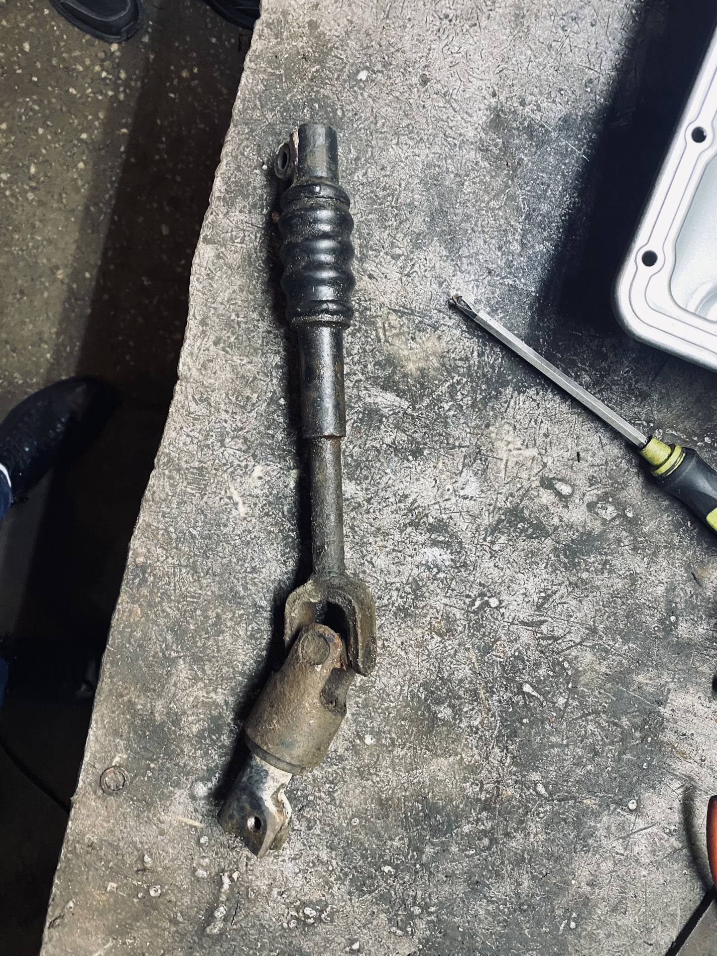 Замена рулевой крестовины — Lexus LX (URJ200/URJ201), 5,7 л, 2008 года ...