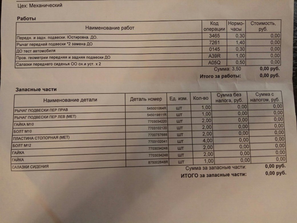 7703102041 Болт м12х1.75-91 крепления рыч RENAULT | Запчасти на DRIVE2