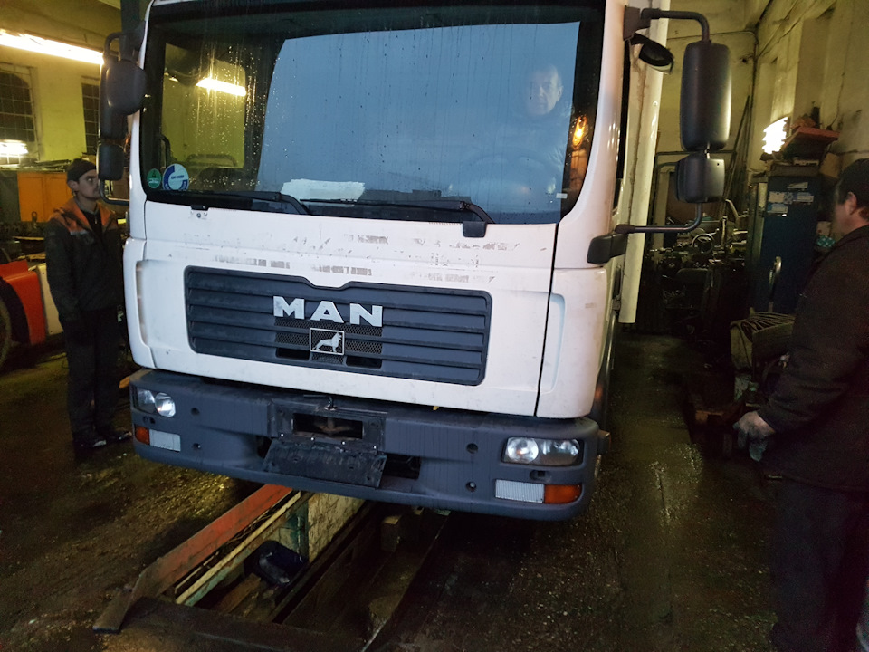 Уже заводимся и едем! — MAN TGL 8 180, 4,6 л, 2006 года | своими руками | DRIVE2