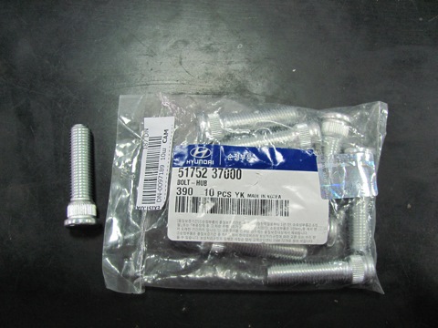 5175237000 БОЛТ М12 KIA HYUNDAI | Запчасти на DRIVE2