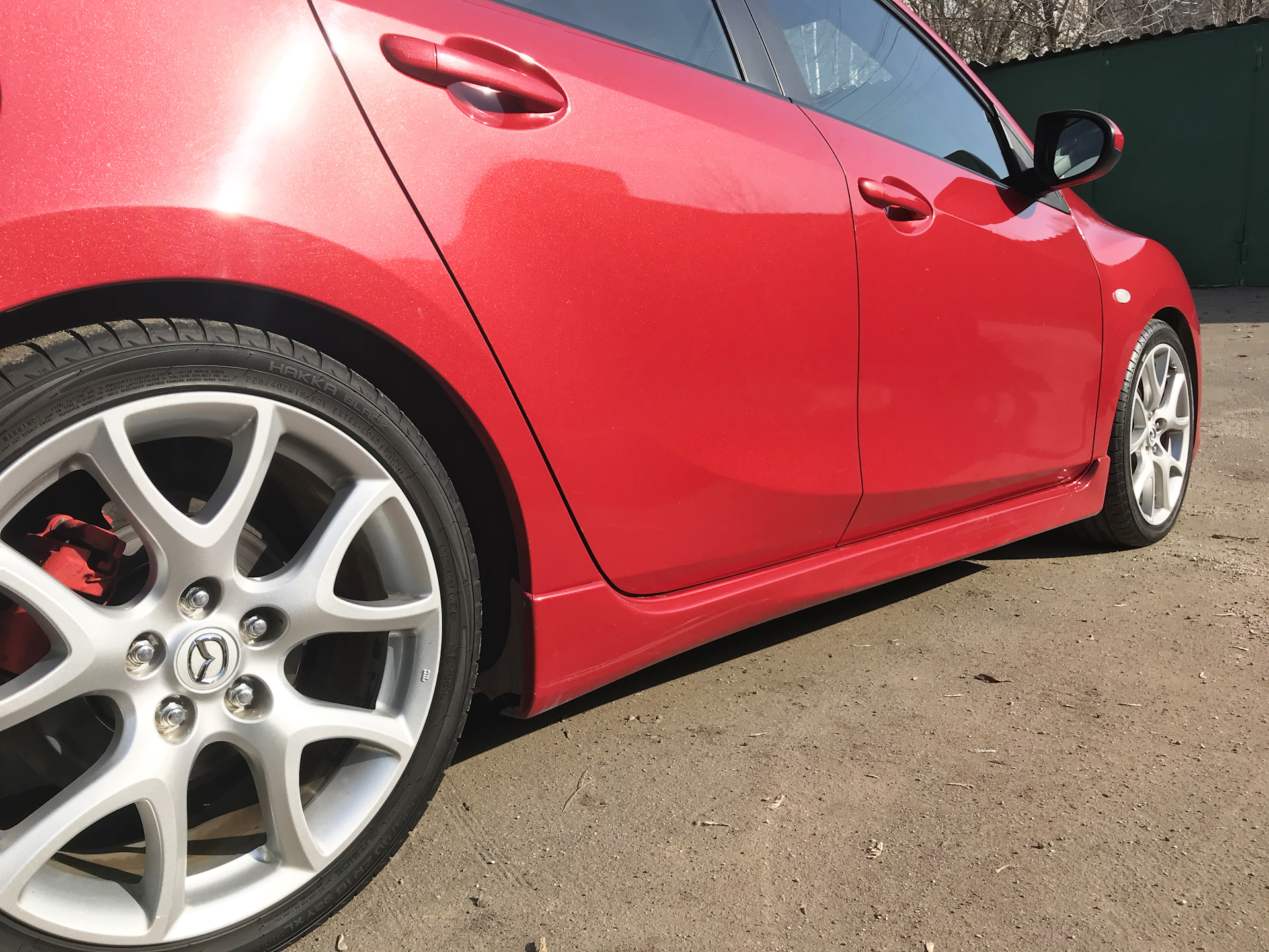 Сезонная переобувка и не большое ТО — Mazda 3 (2G) BL, 1 л, 2013 года ...