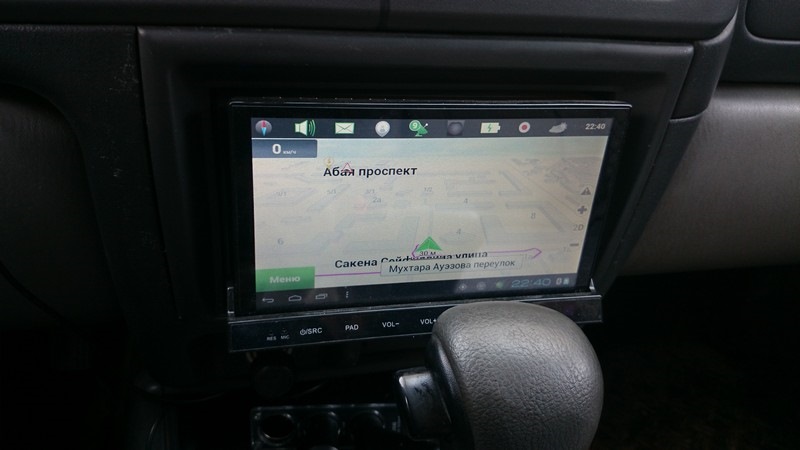 #2_Мультимедиа в машину — Mitsubishi Montero Sport (1G), 3 л, 2000 года ...