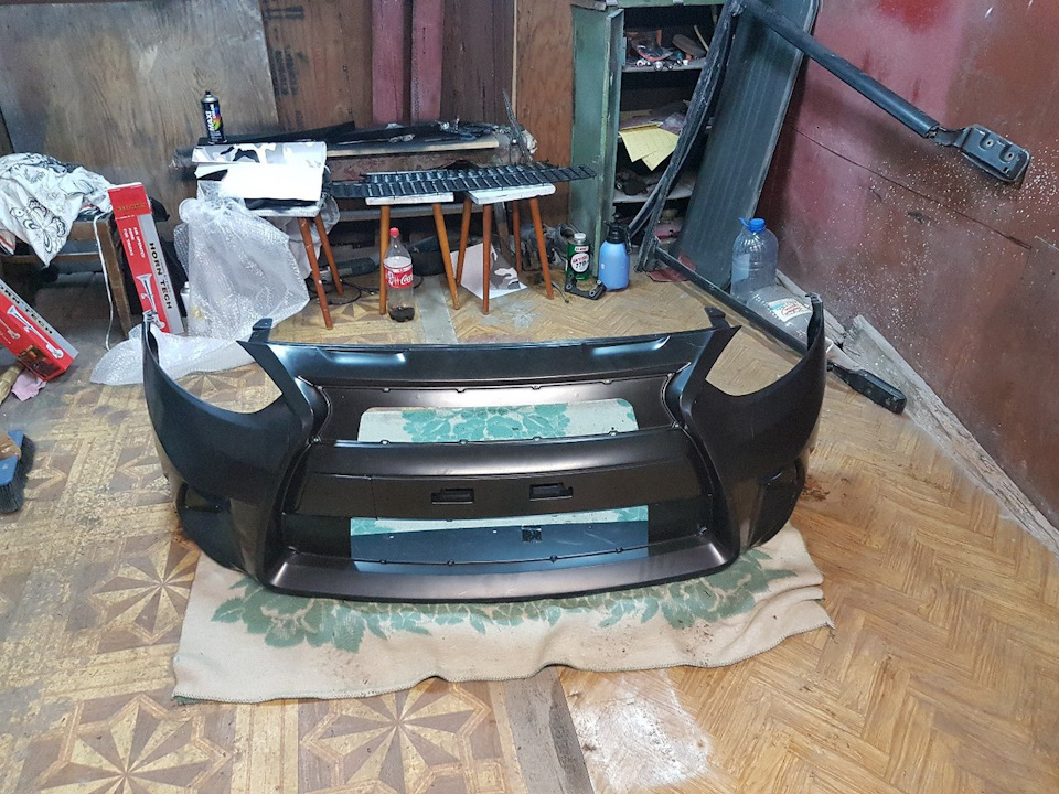 Передний бампер Lexus Style от Top Kontur и мелкие приколюхи. — Hyundai ...