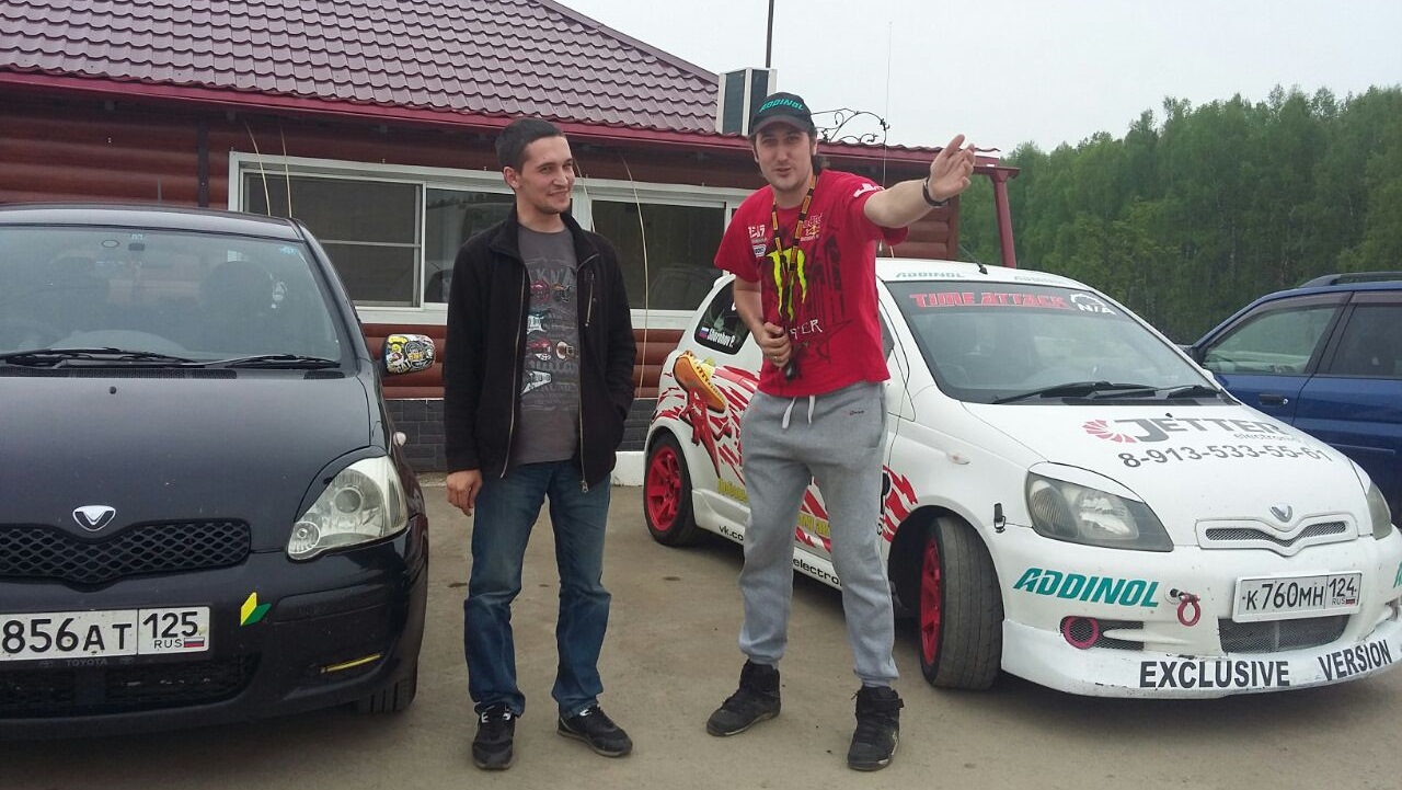 Toyota Vitz (10) 1.0 бензиновый 2003 | Pair Style 125й на DRIVE2