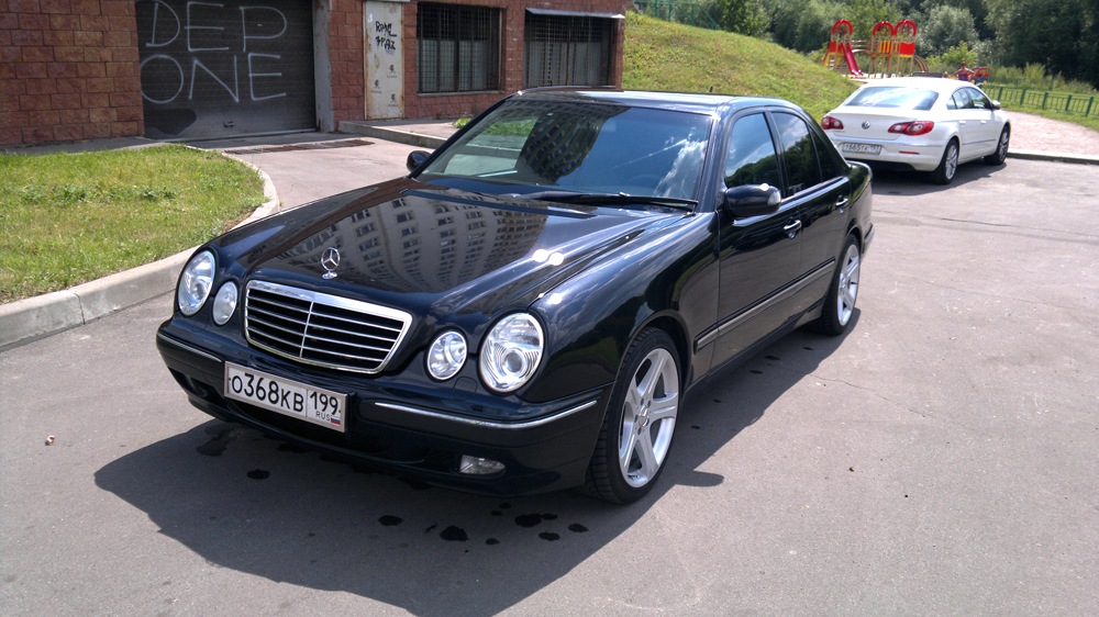Mercedes-Benz E-Class (W210) 2.8 бензиновый 2000 | E280 Avantgard на DRIVE2