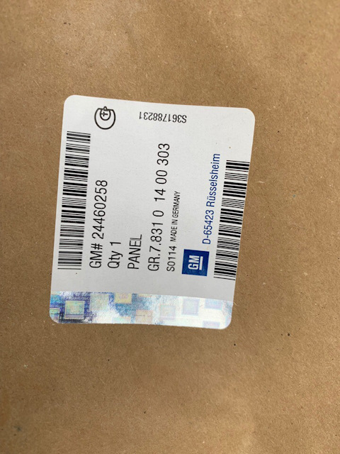 24460258 Панель бампера GM | Запчасти на DRIVE2