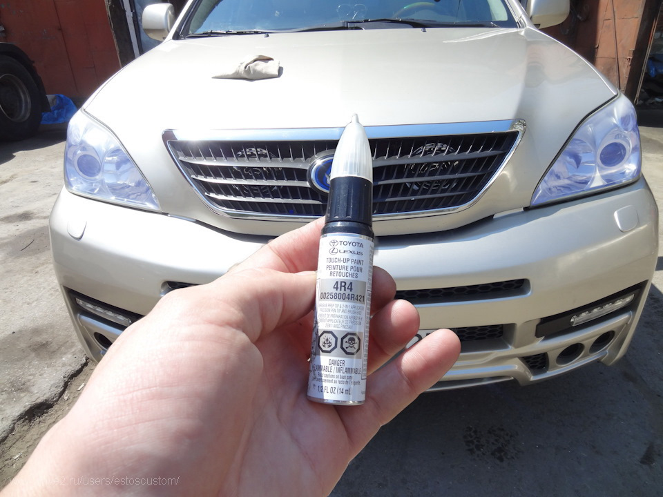 Lexus Touch Up Paint Lexus Rx400h / Harrier — Lexus RX 400h (2G), 3,3 л ...