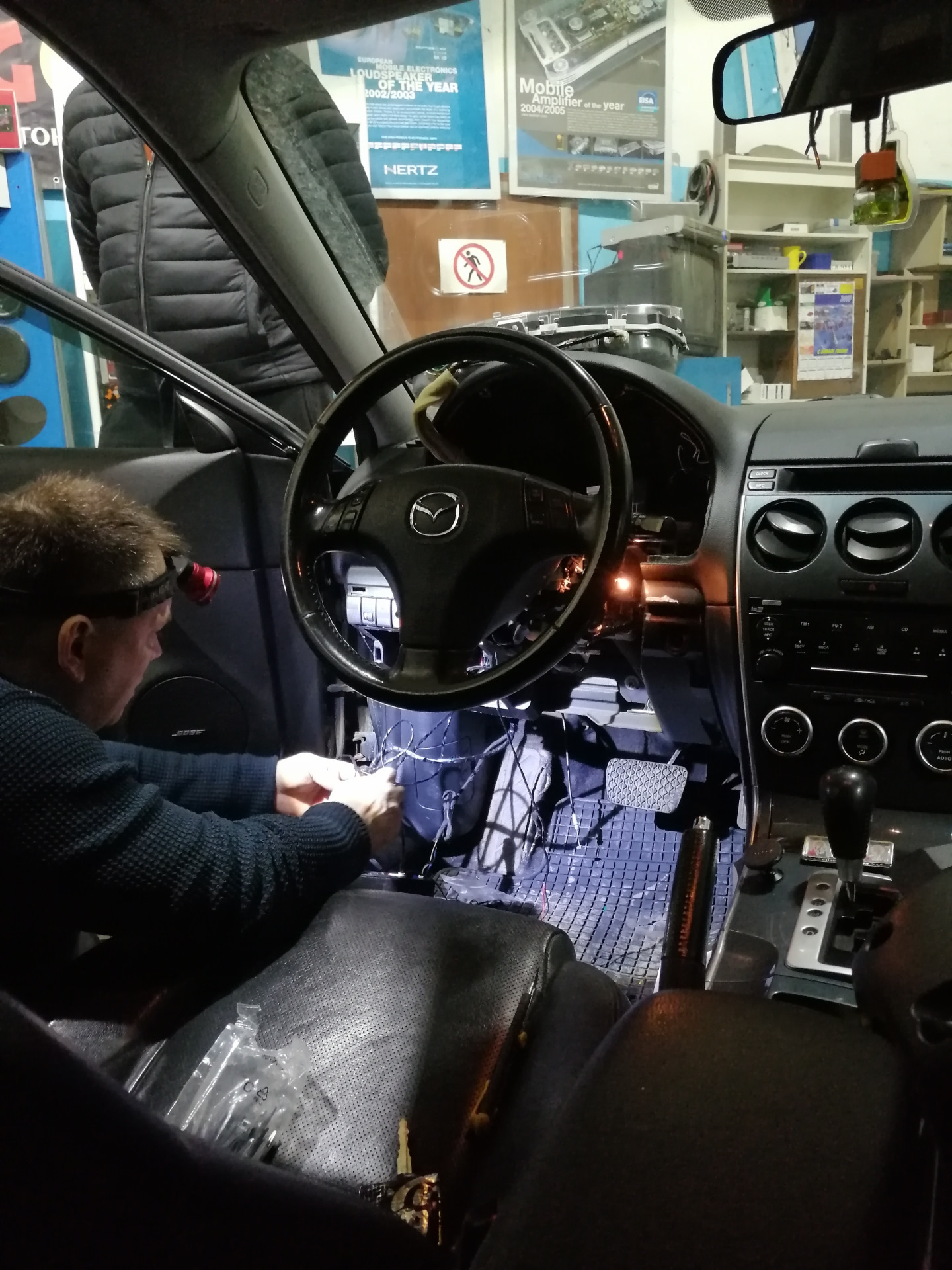 Дополнение к сигналка starline a63 — Mazda 6 (1G), 2 л., 2007 года ...