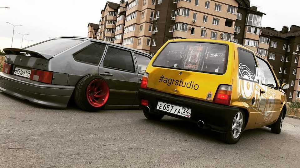 Со встречи Pro Service в Волгограде — Lada Ока 11113, 0,7 л, 2002 года | видео | DRIVE2