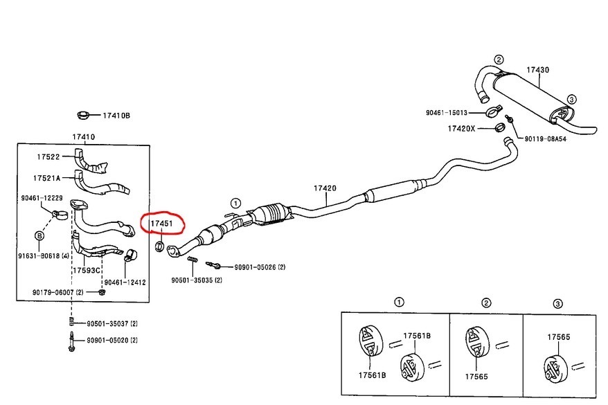 Замена прокладки колектора-выхлопной трубы и сальник лобовины 1nz ...