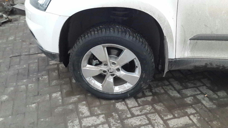 переобулся — Skoda Yeti, 1,4 л, 2014 года | шины | DRIVE2