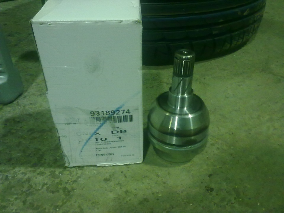 93189274 шрус в сборе GM | Запчасти на DRIVE2