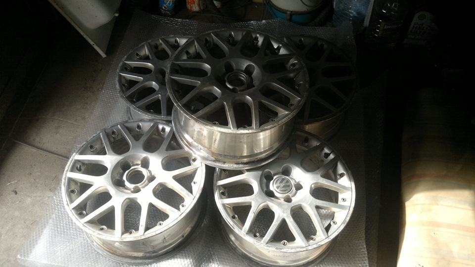 Покупка дисков BBS Madras RS800 R17 — Volkswagen Passat B5, 1,8 л, 2003 ...