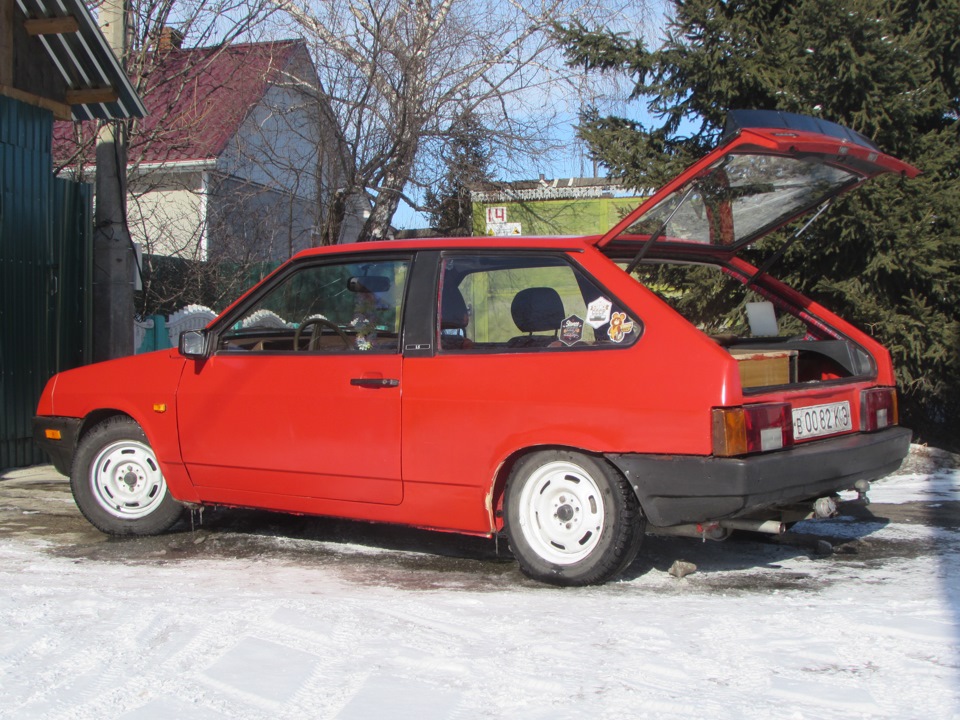 коричневый салон собран на 100% — Lada 2108, 1,5 л, 1986 года ...