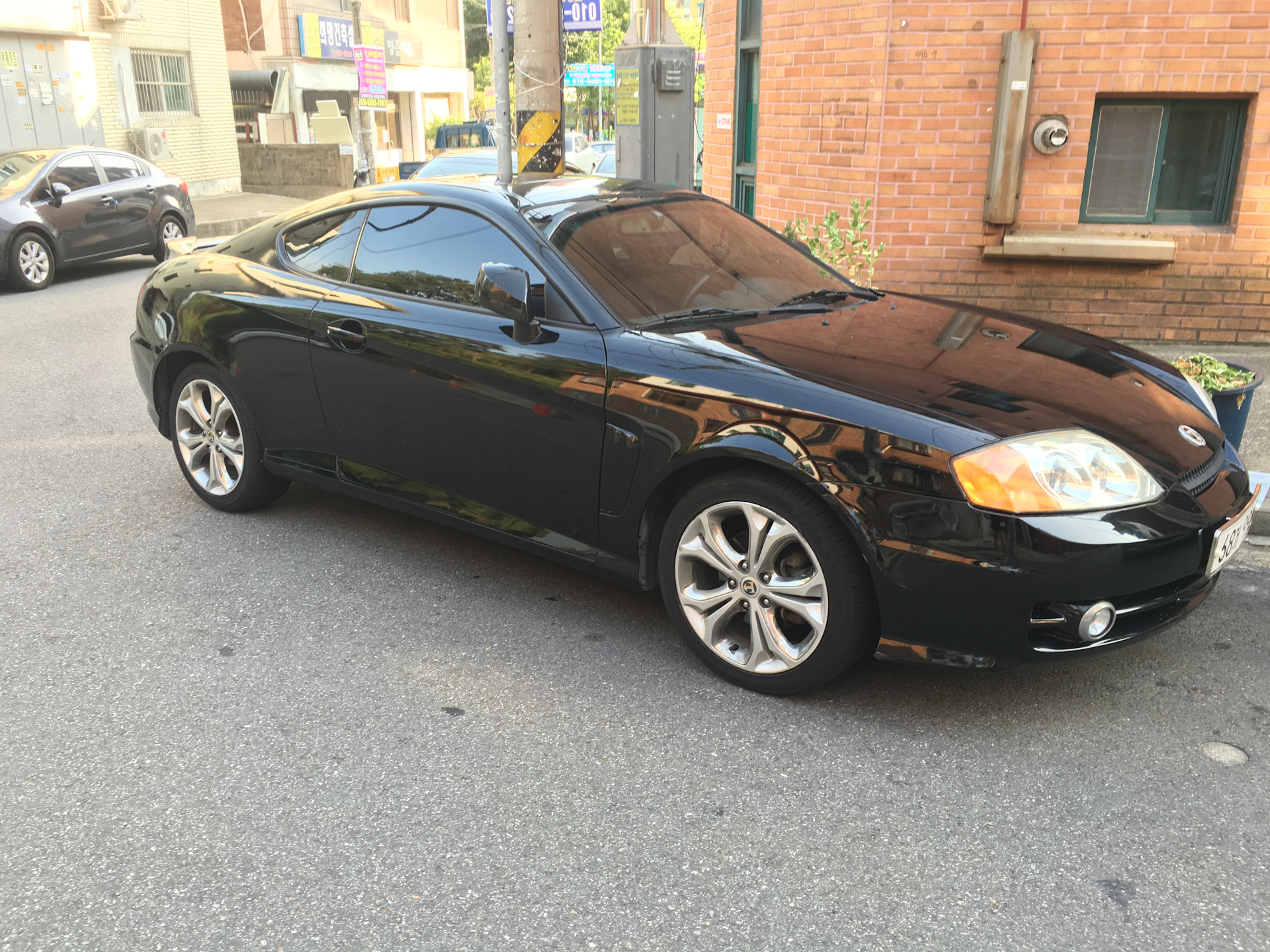 Первые изменения — Hyundai Tuscani (GK), 2 л, 2002 года | колёсные ...