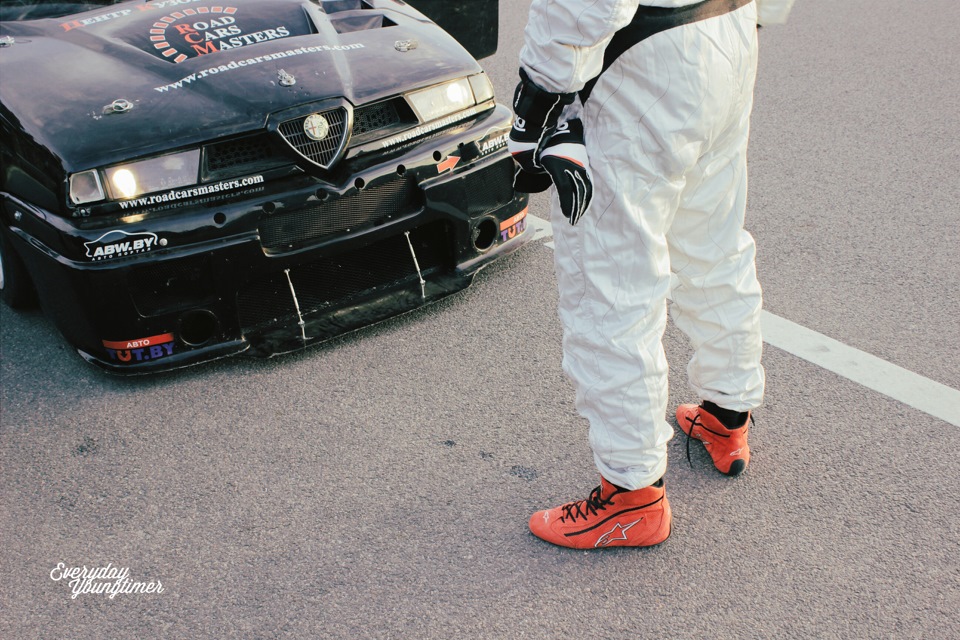 Еще немного фоточек с наших тестов в Липках — Alfa Romeo 155, 3 л, 1995 ...
