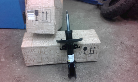 543023532R Амортизатор пер RENAULT | Запчасти на DRIVE2