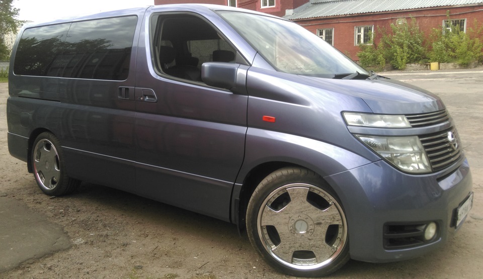 перешел на 20 — Nissan Elgrand (E51), 3,5 л, 2003 года | колёсные диски | DRIVE2