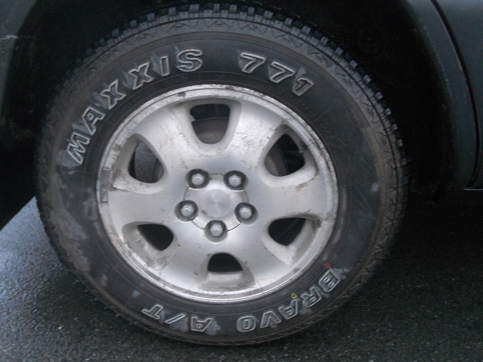 Максис Браво А/т 771 — Toyota RAV4 (I), 2 л, 1995 года | шины | DRIVE2