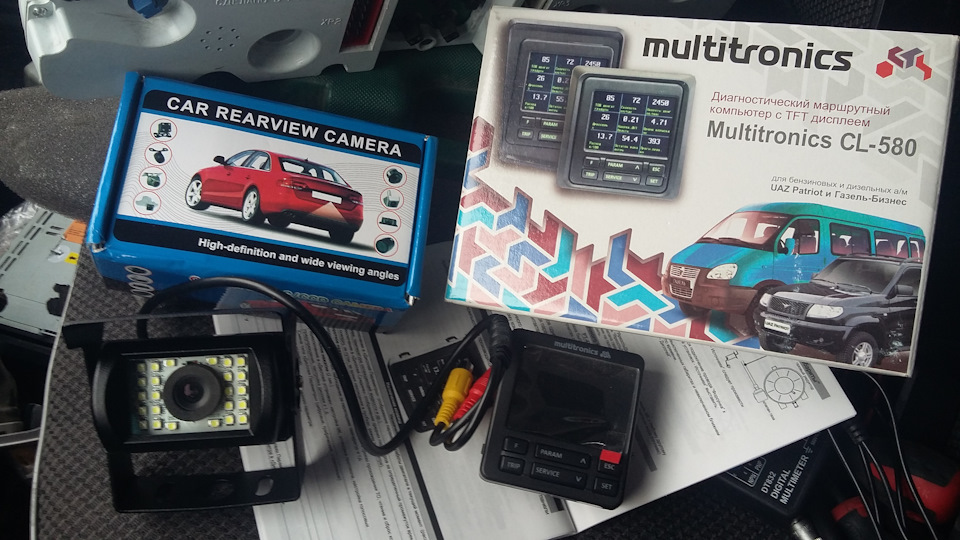 БК Multitronics CL-580 — ГАЗ Газель, 2,9 л, 2011 года | аксессуары | DRIVE2