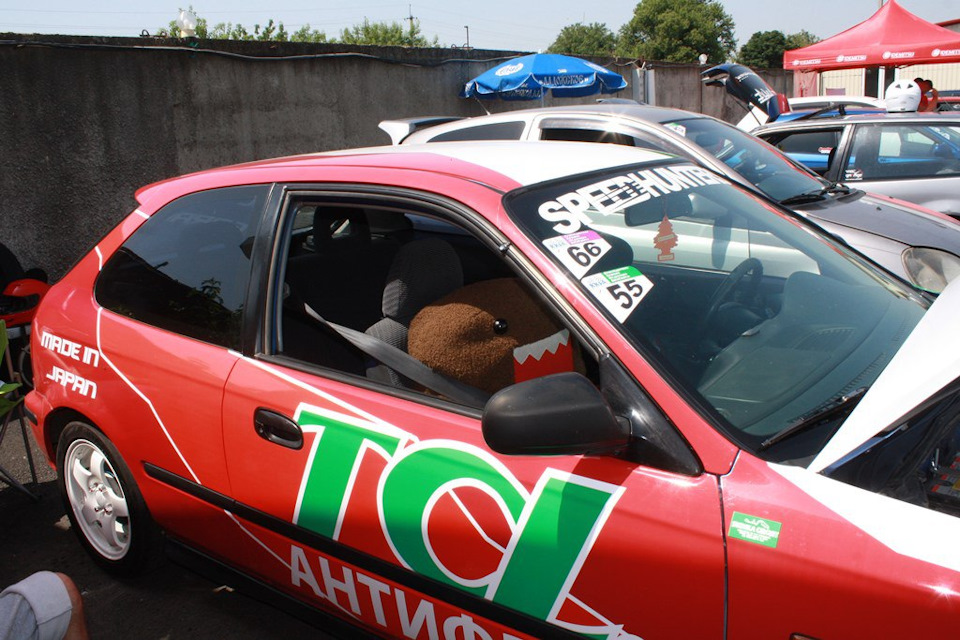 Третий этап Time Attack KKFA 2016 — Honda Civic Hatchback (6G), 1,6 л, 1998 года | соревнования ...