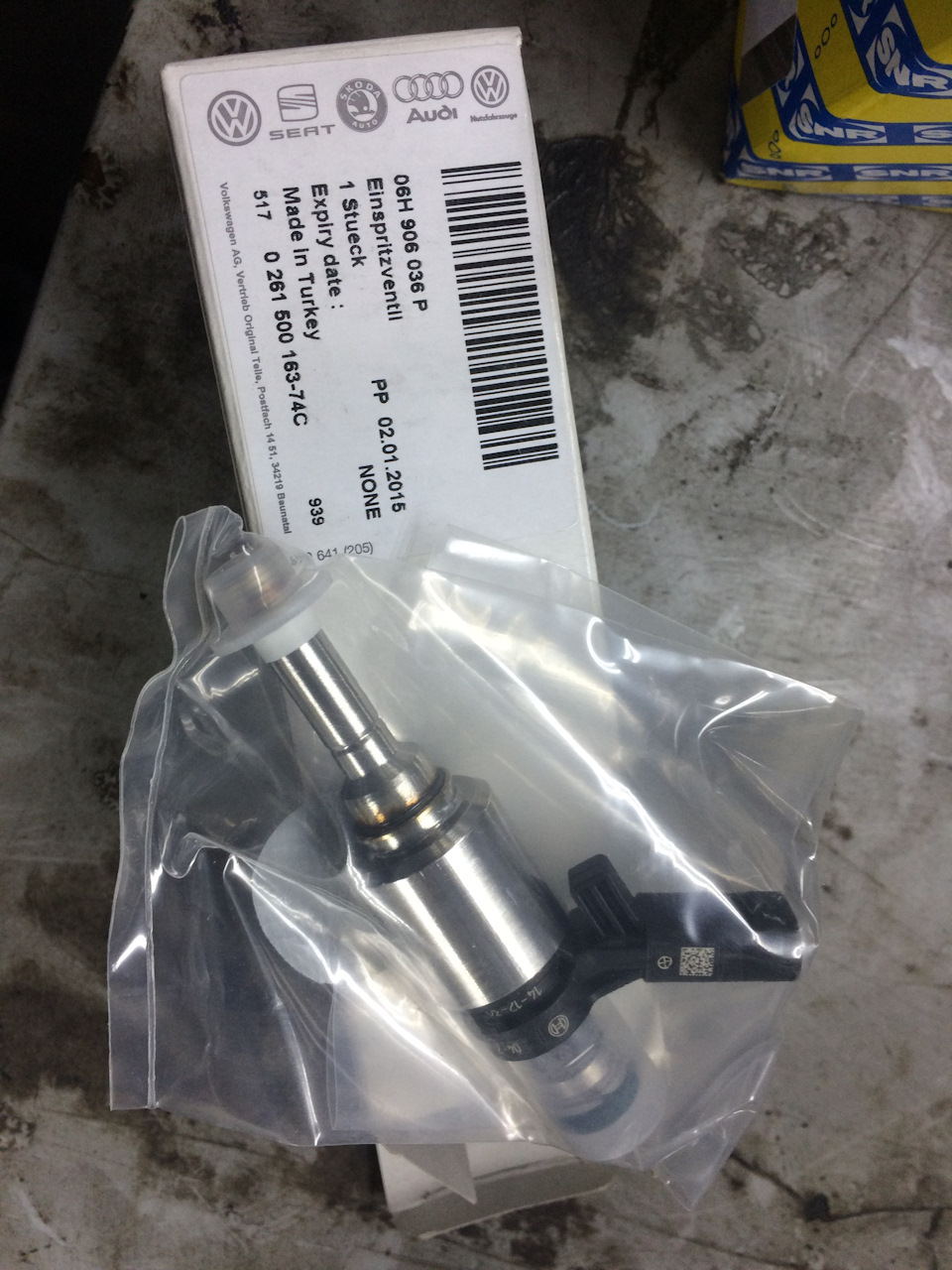 06H906036P Форсунка топливная VAG | Запчасти на DRIVE2