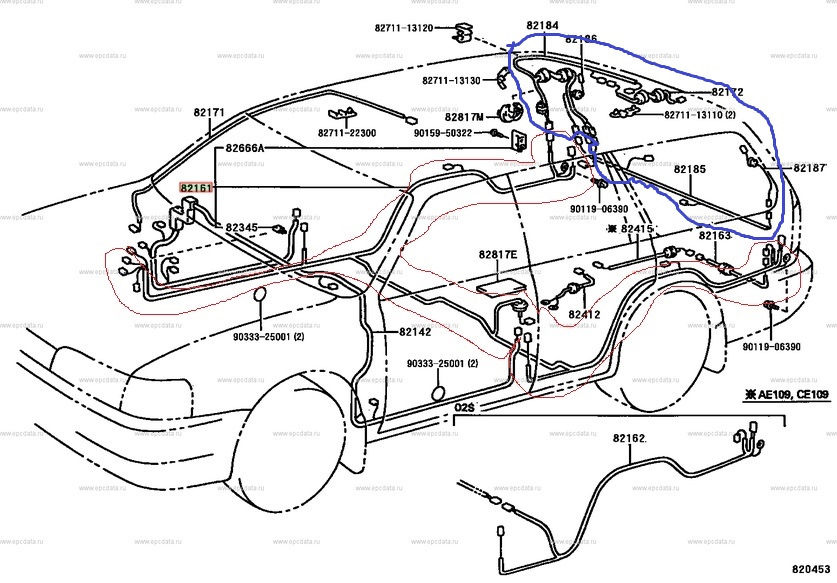 ПОМОЩЬ (ищу косы на 5 дверь) — Toyota Corolla (100), 1,5 л, 2000 года ...