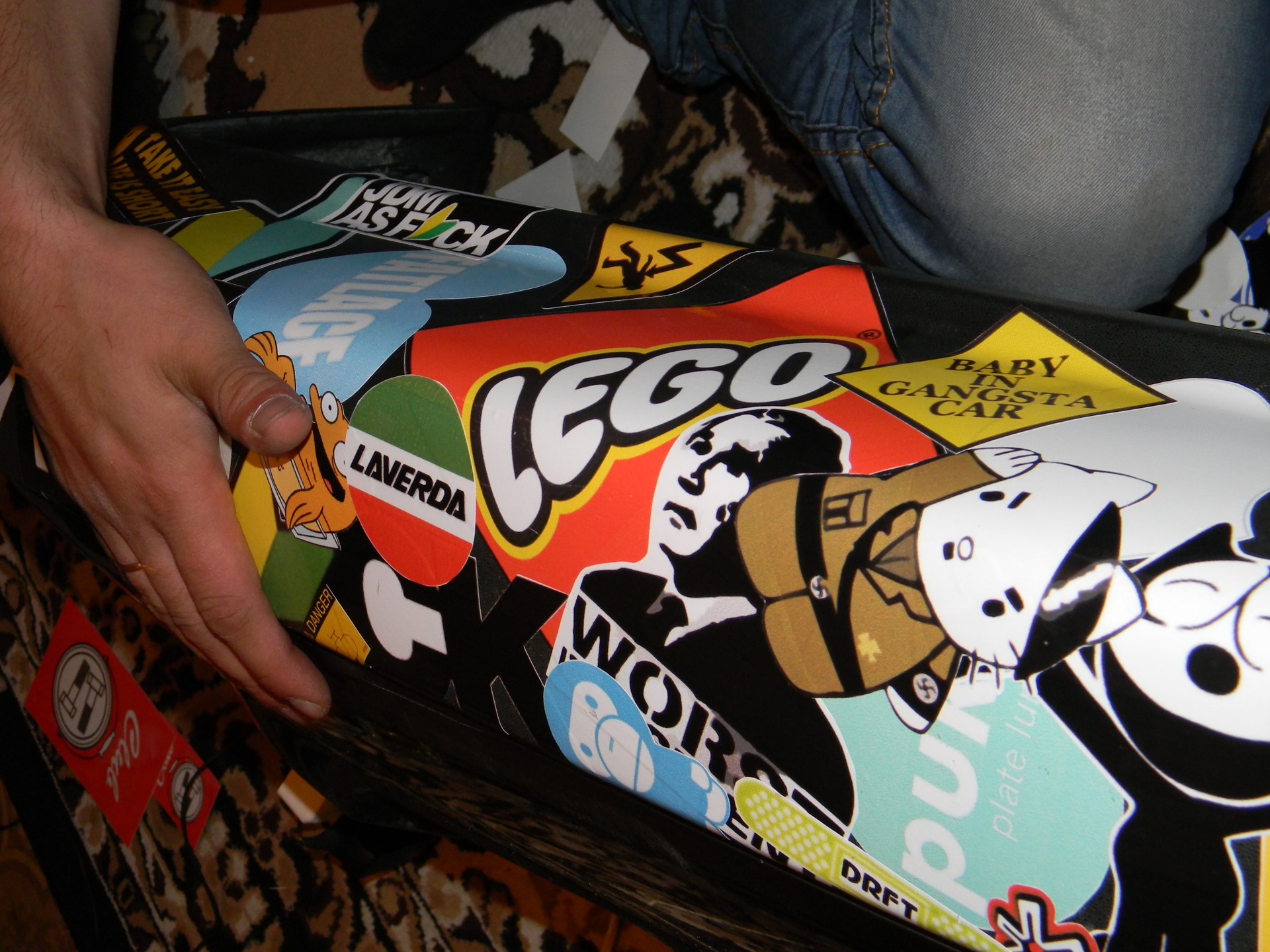 Sticker Bombing часть 3 . Клеим ставим любуемся. — Volkswagen Golf Mk2 ...