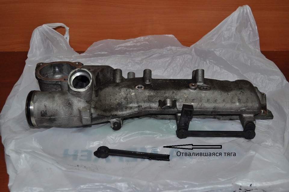 Ремонт впускного коллектора — Mercedes-Benz M-Class (W164), 3,2 л, 2008 ...