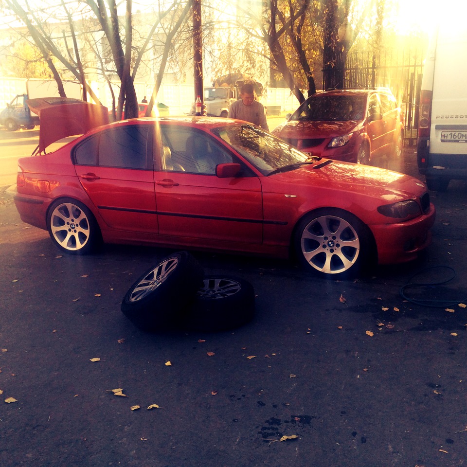 Брейтон, ты всегда расстраивал меня( — BMW 3 series (E46), 2,5 л, 2003 ...