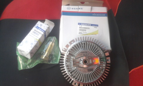 6652000222 Вязкостная муфта вентилятора SSANG YONG | Запчасти на DRIVE2