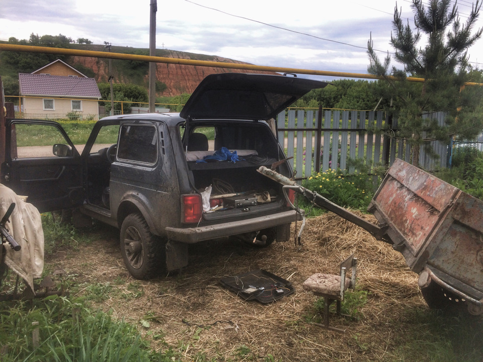 Освещение прицепа — Lada 4x4 3D, 1,7 л, 2013 года | поломка | DRIVE2