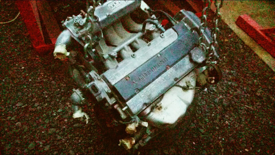 Покупка и разборка 4G93T — Mitsubishi Lancer V, 1,6 л, 1993 года ...