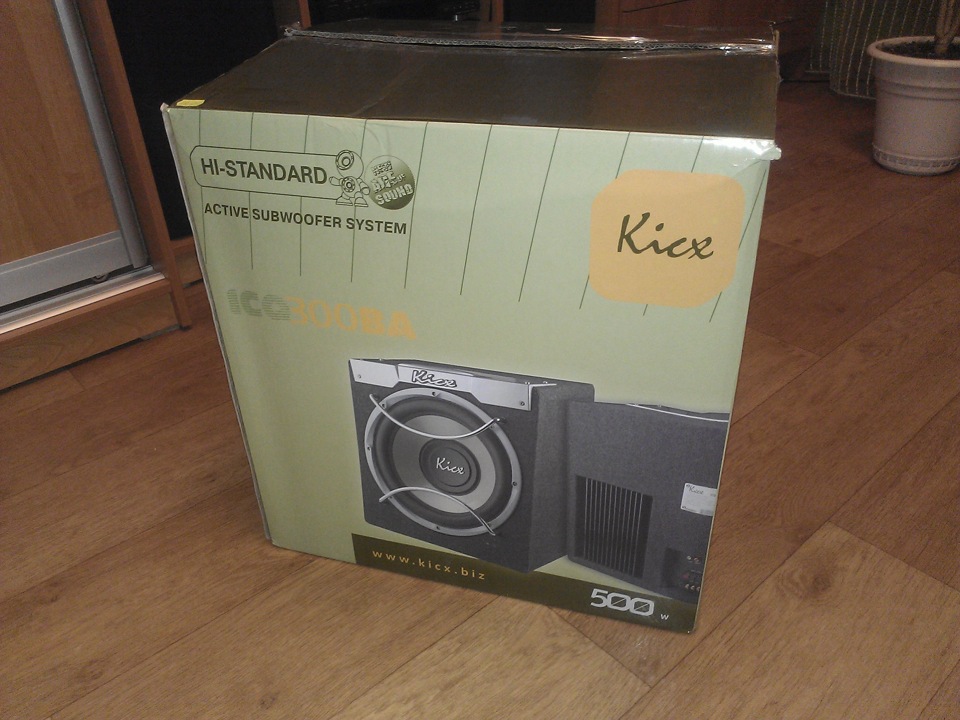 Cабвуфер kicx icq-300ba — Lada 21074, 1,6 л, 2002 года | автозвук | DRIVE2