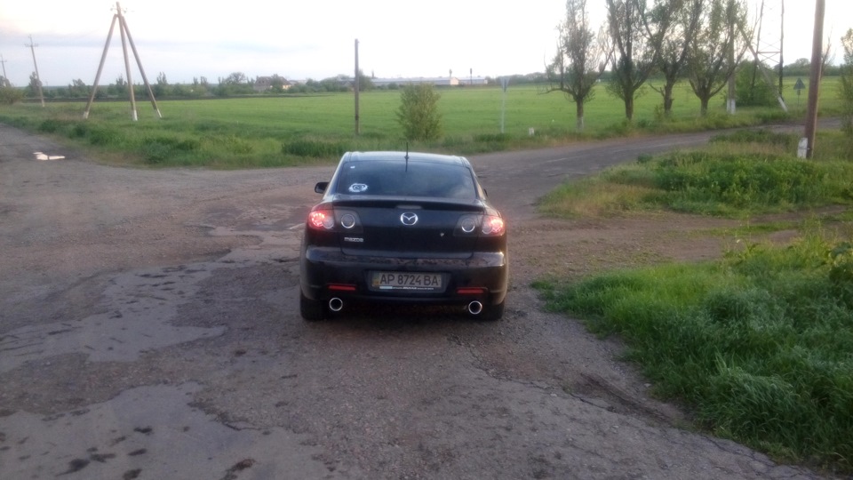 Разводка выхлопа — Mazda 3 (1G) BK, 2 л, 2007 года | тюнинг | DRIVE2