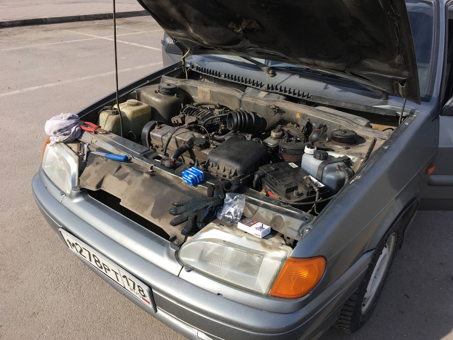 Замена РХХ, первый ремонт своими руками — Lada 2115, 1,6 л, 2009 года ...