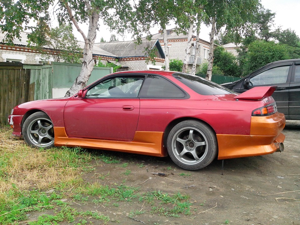 №7. Весеннее преображение — Nissan Silvia (S14), 2 л, 1996 года ...