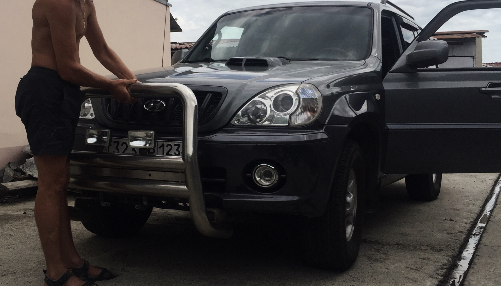 Кенгурин хочу и всё ) — Hyundai Terracan, 2,5 л, 2001 года | стайлинг | DRIVE2