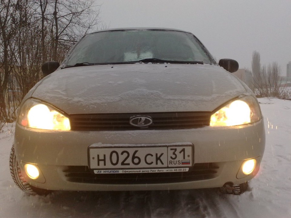 Убрал мухобойку! — Lada Калина Хэтчбек (1G), 1,4 л, 2009 года | тюнинг ...