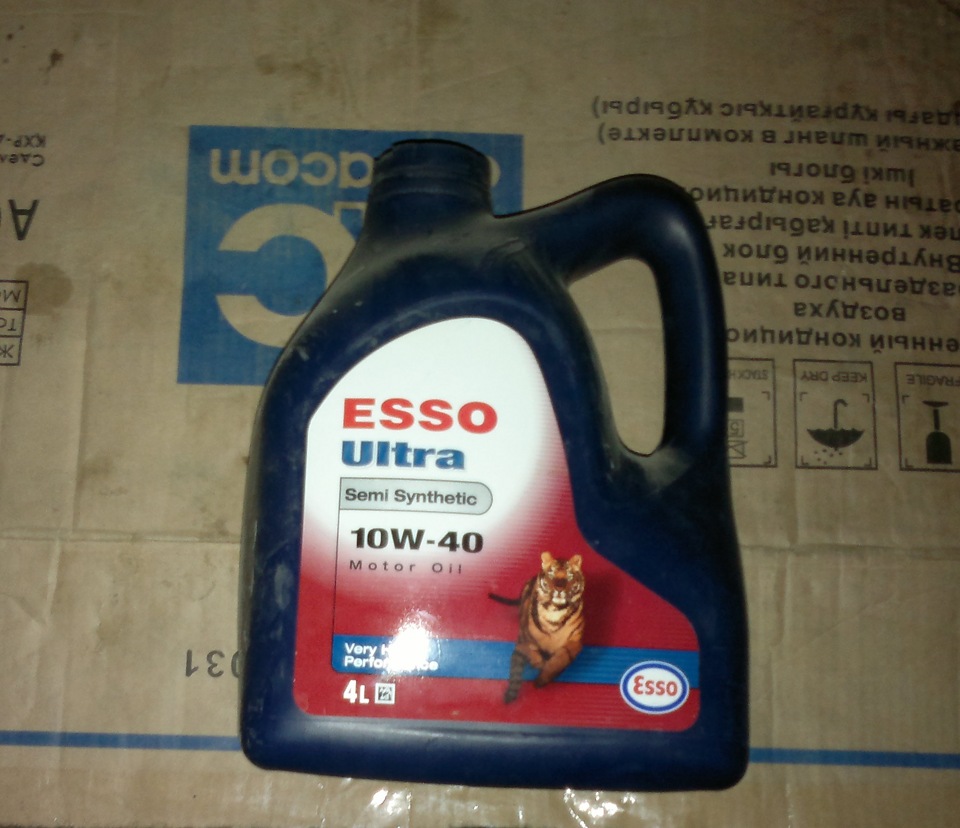 Esso ultra 10-40 — Mazda 626 IV (GE), 1,8 л, 1994 года | расходники ...