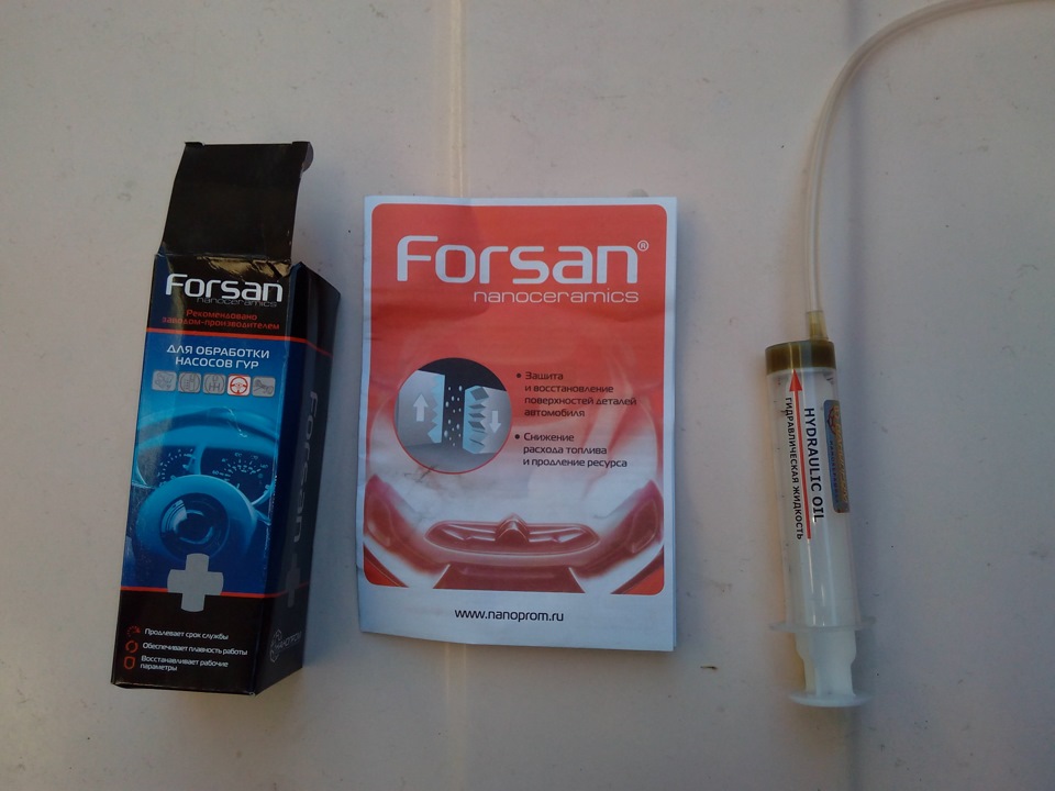 Присадка Forsan для ГУРа — SEAT Leon Cupra (Mk I), 1,8 л, 2003 года ...