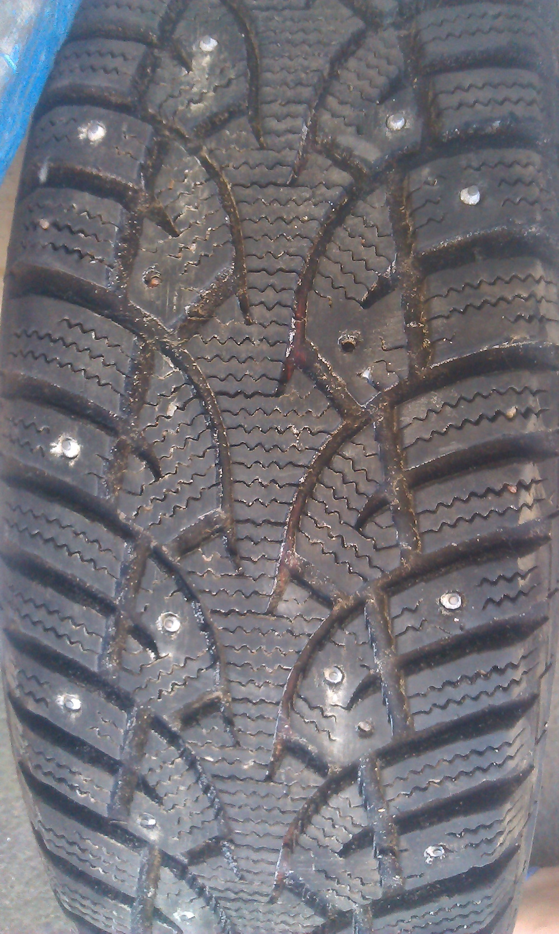 Gislaved Nord Frost 3 с шипами — Daewoo Lanos, 1,5 л, 2005 года | шины ...