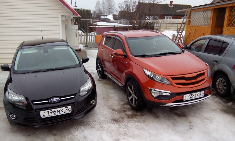 Ласточки! — KIA Sportage (3G), 2 л, 2012 года | просто так | DRIVE2