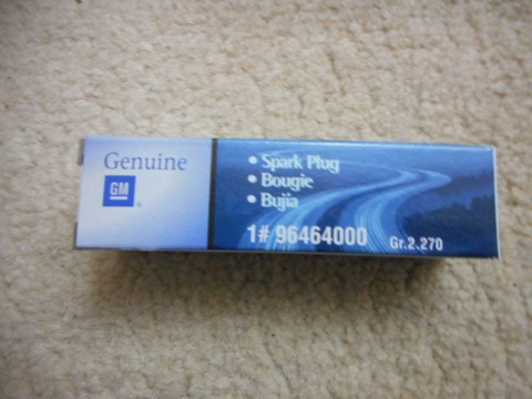96464000 Свеча зажигания GM | Запчасти на DRIVE2