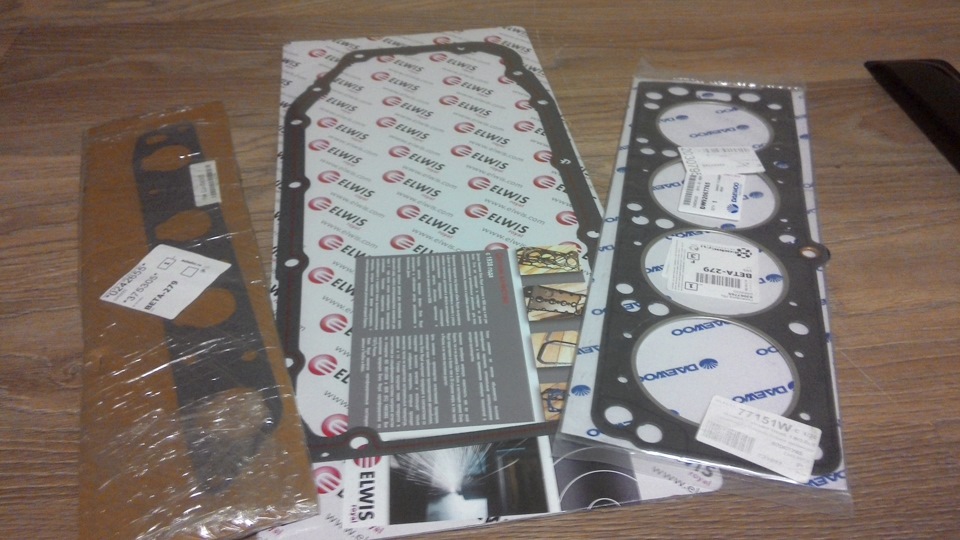 Прокладки для Leganzы…продано — Daewoo Leganza, 2 л, 1999 года ...