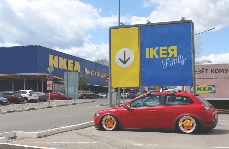 LEGO для взрослых или российский Accuair E-Level — Volvo C30, 2,4 л ...