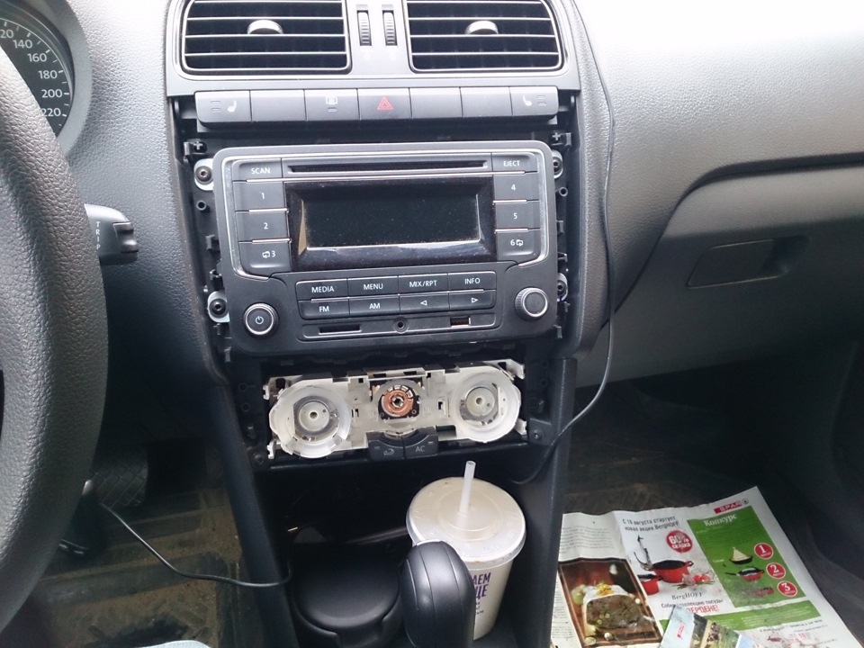 Карбонизация часть 1 — Volkswagen Polo Sedan, 1,6 л, 2013 года ...