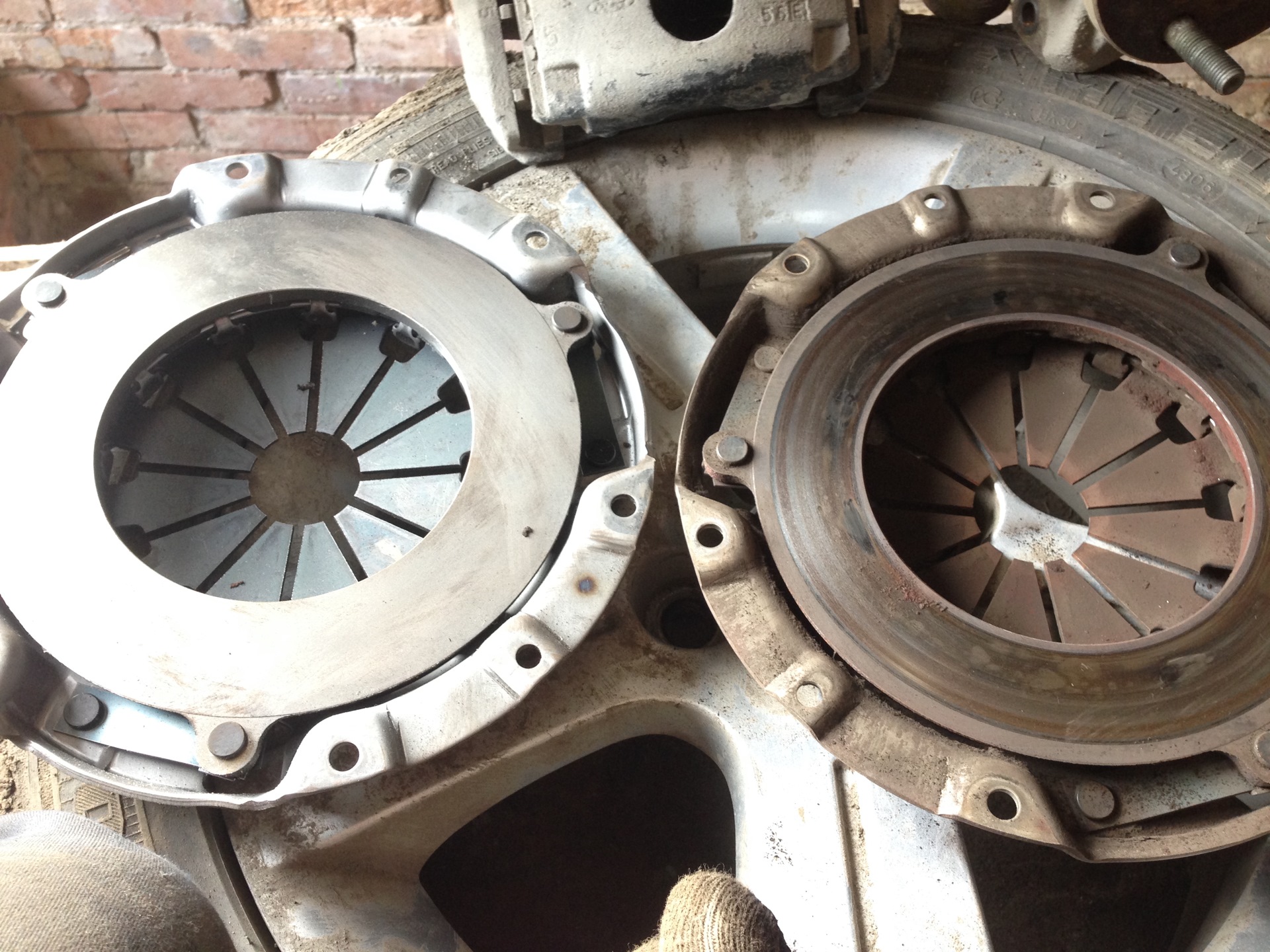 Новое сцепление + ремонт привода — Mazda Demio (2G), 1,5 л, 2005 года ...